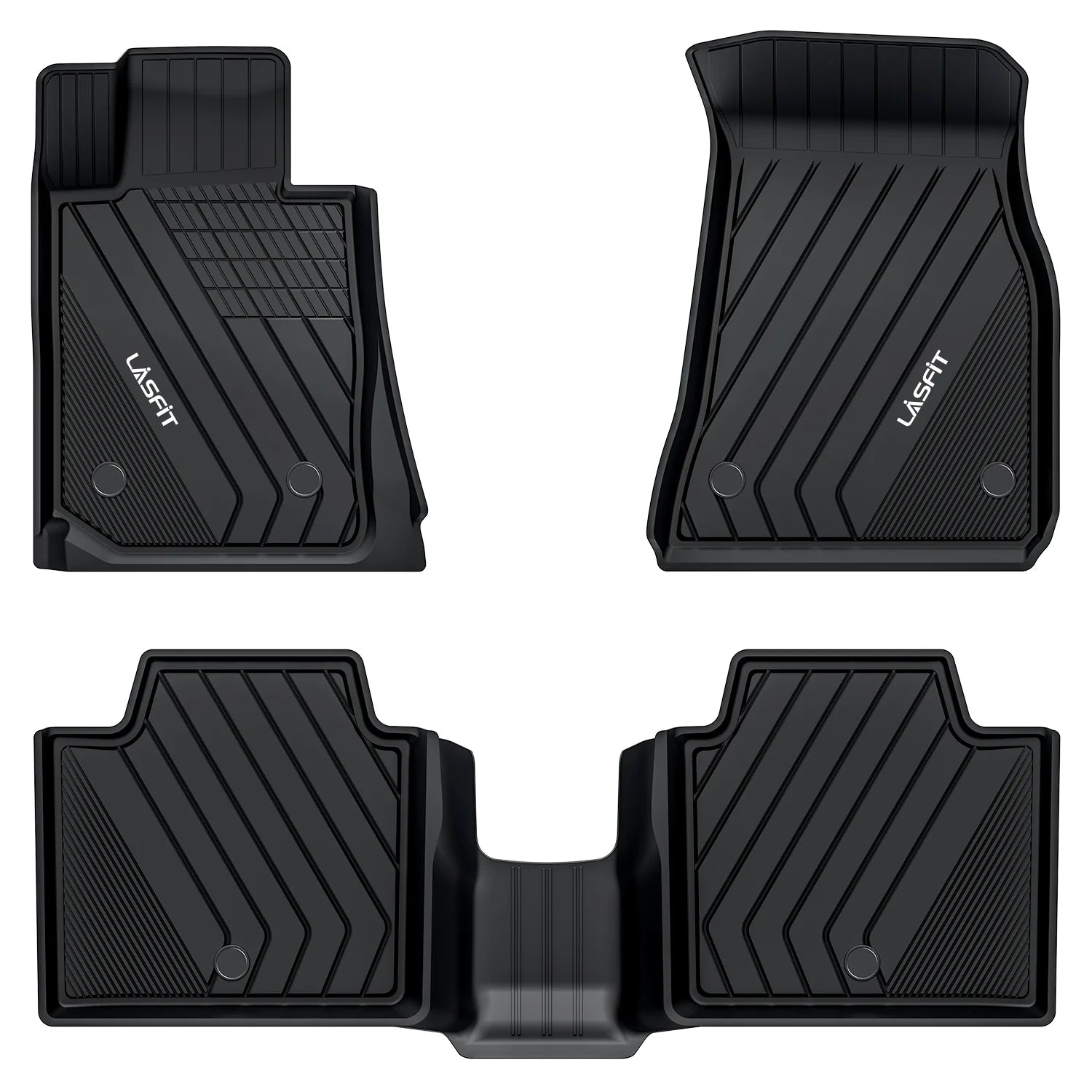 LASFIT LINERS BMW 3 Series 2019 2024 Custom Fit Floor Mats TPE Car Liners